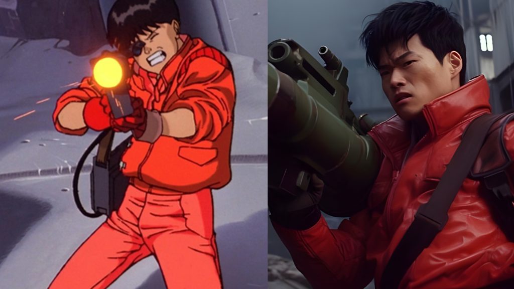 Así se verían los personajes y escenas de "Akira" en la vida real ...