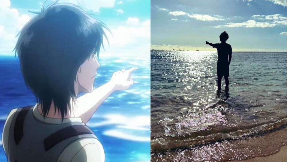 ¡Esto si es cine!: Actor de voz que interpretó a Eren replicó la épica ...