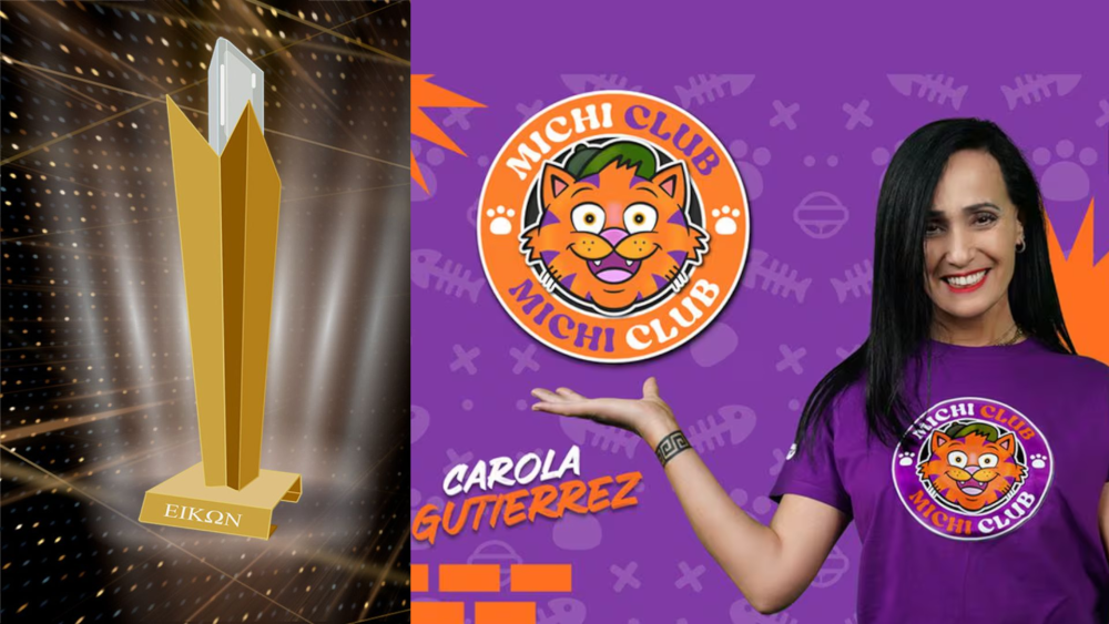 Senpai TV obtiene el premio Eikon de Oro por su campaña de lanzamiento "Michi Club"